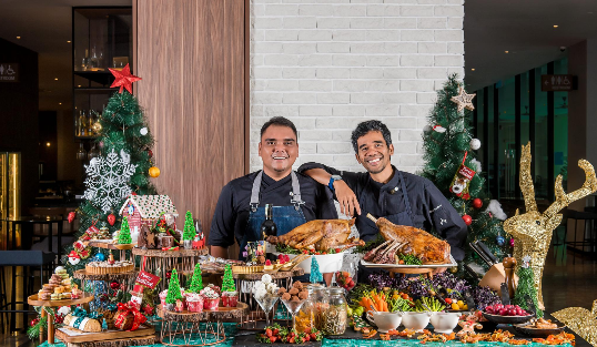 Four Points by Sheraton Desaru - The Mesh Restaurant - Santa’s Bounty ...