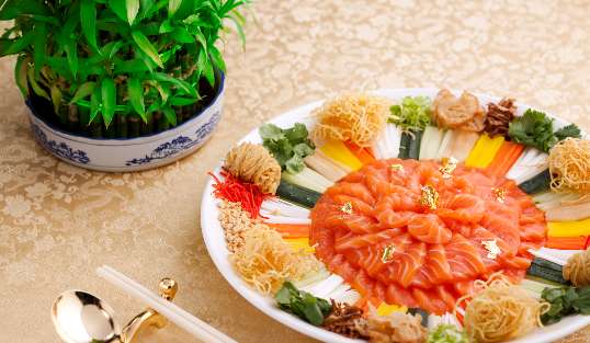 Hong Kong SkyCity Marriott Hotel - Man Ho Chinese Restaurant - Festive ...