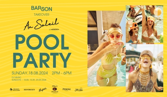 Khách sạn Le Méridien Saigon - BARSON - Ưu đãi lên đến 30% giá vé tiệc ...