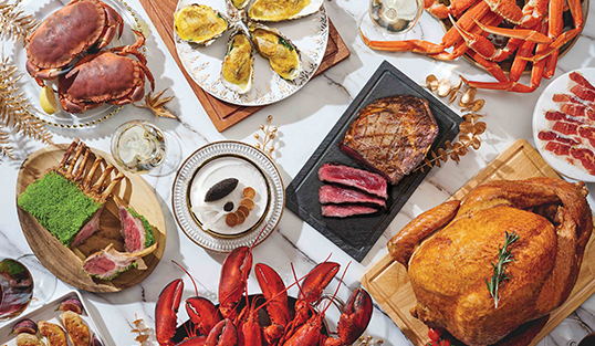 JW Marriott Hotel Hong Kong - The Lounge - A LAVISH DINNER BUFFET IN A ...
